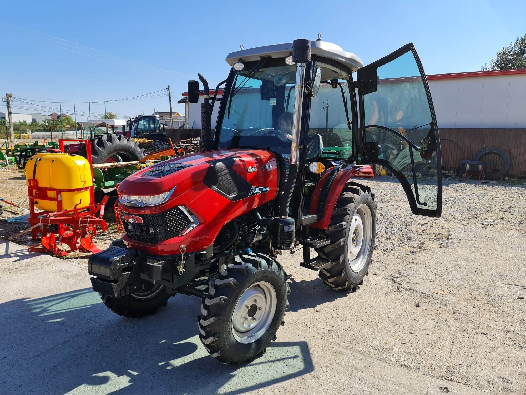 Tractor 50CP Konig 504 cu cabina 4×4 - Utilaje Agricole Craiova